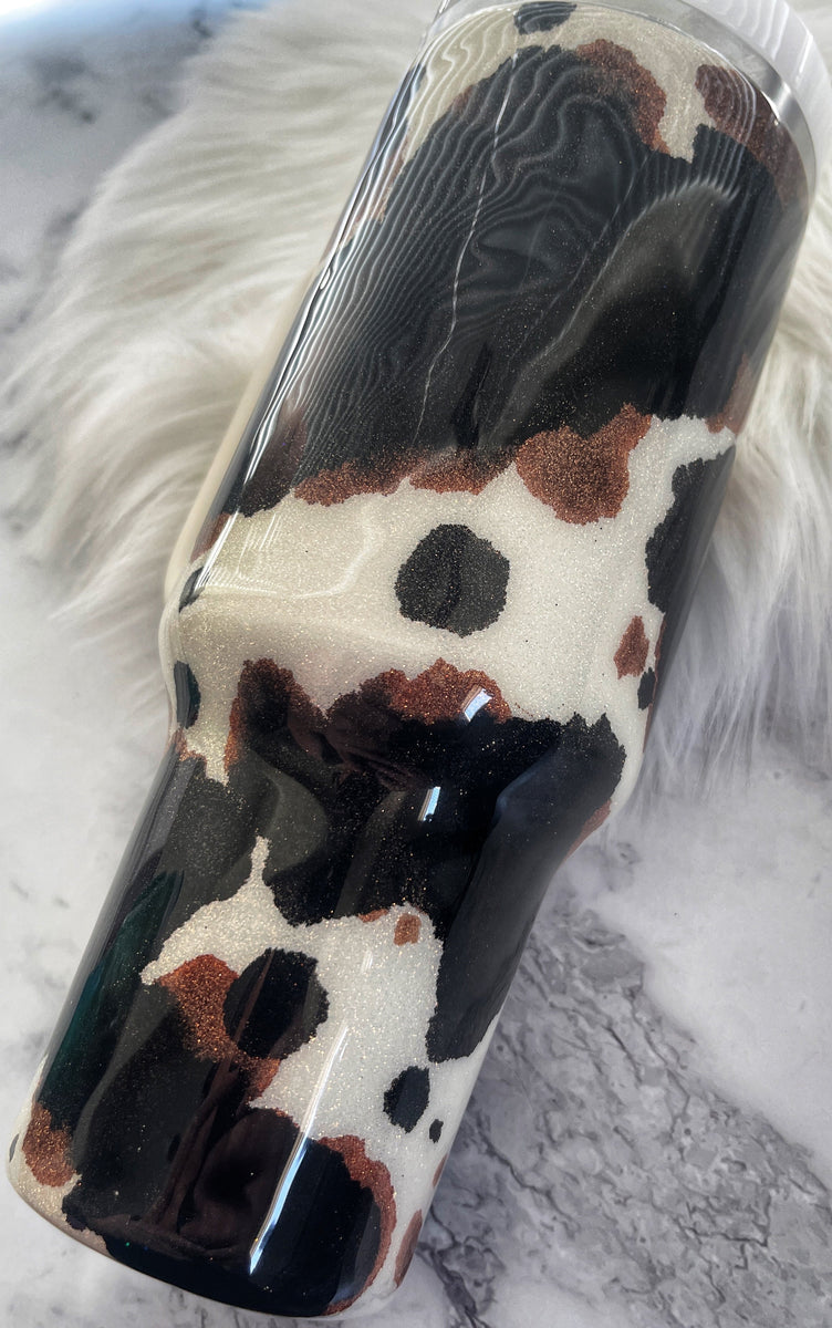 *PREORDER* Stanley 40 oz Cow Print – N. Rouse Designs